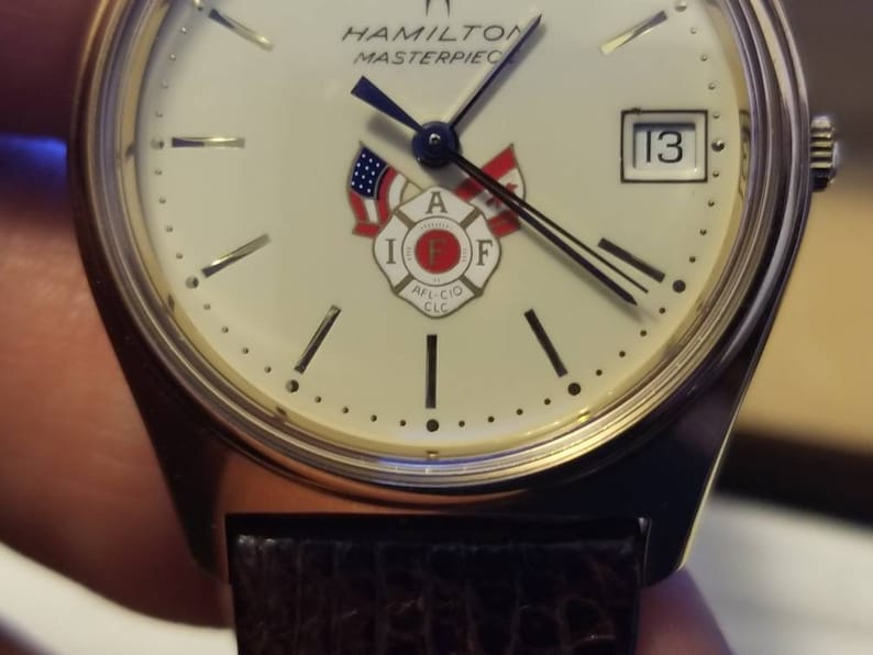 Vintage Hamilton Masterpiece Classic Quartz Men's Watch - Etsy