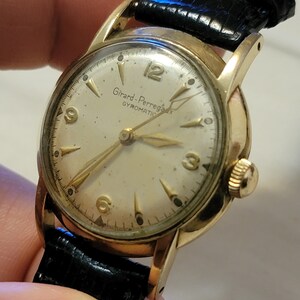 Vintage Girard Perregaux Gyromatic Gold Filled Automatic Men's Watch - Etsy