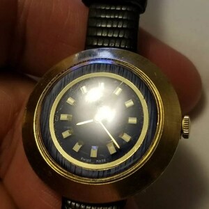 Rare Vintage Consul Swiss Made Blue Dail Manual Wind Ladies Watch - Etsy