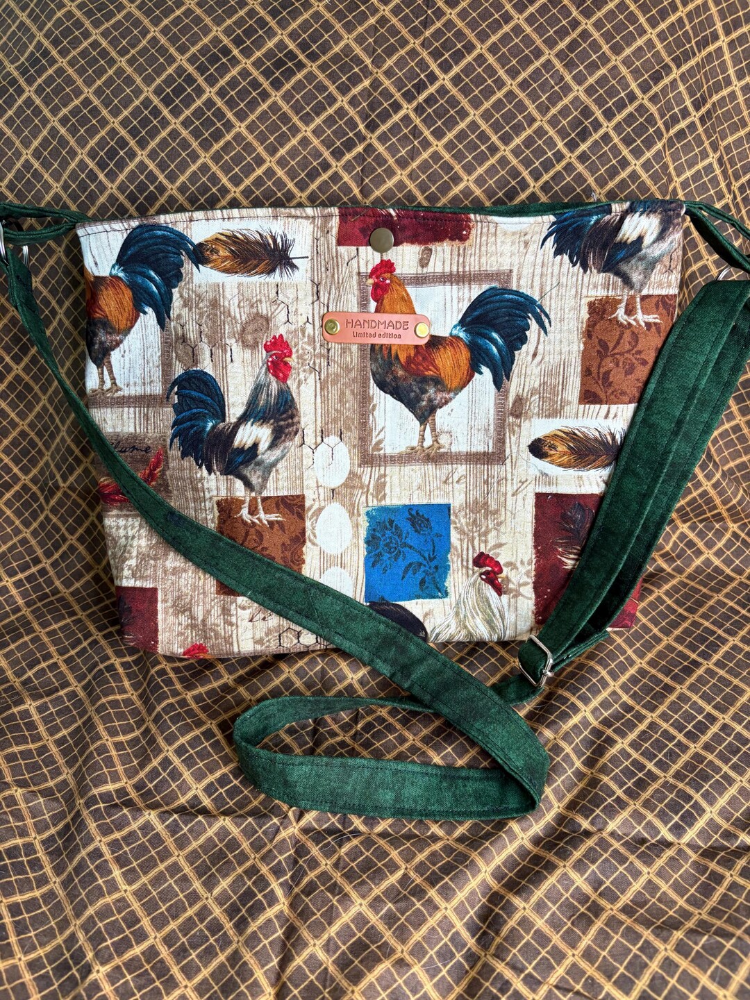 Handmade Chicken Crossbody Bag: Ladies Travel Handbag - Etsy