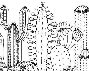 Punchy Coloring Pages - Etsy