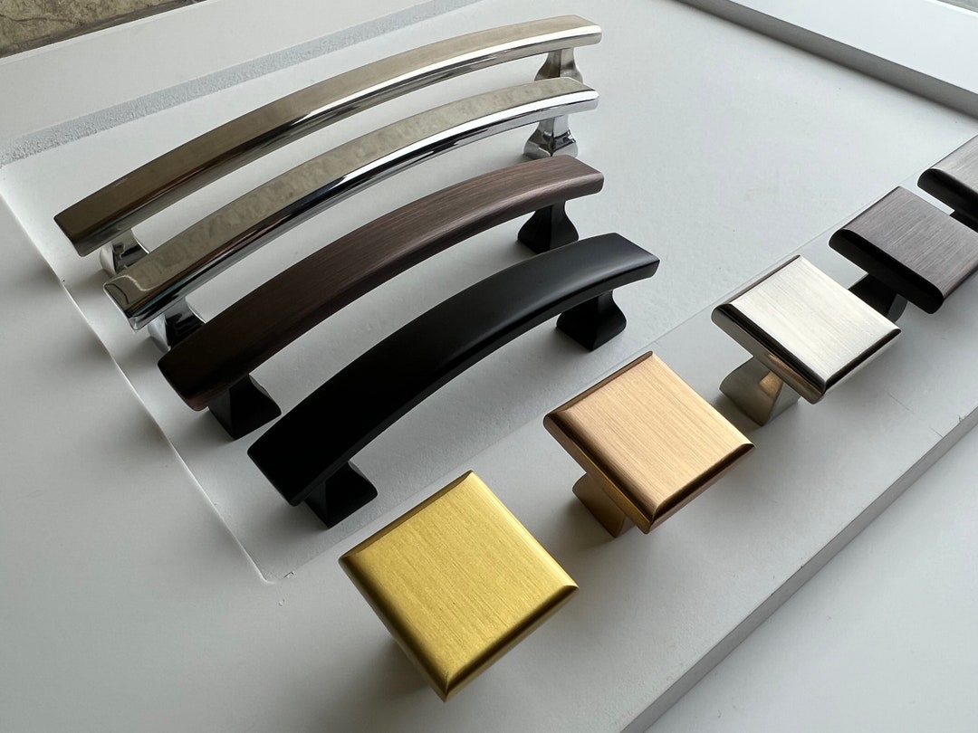 Pulls & Knobs Cabinet Refresh Hadley Collection 7 Finishes Furniture Cabinet Hardware Kitchen ...