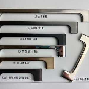 Home Refresh Hardware Pulls & Knobs Refresh Leyton Pulls 7 Finishes Furniture Cabinet Hardware ...