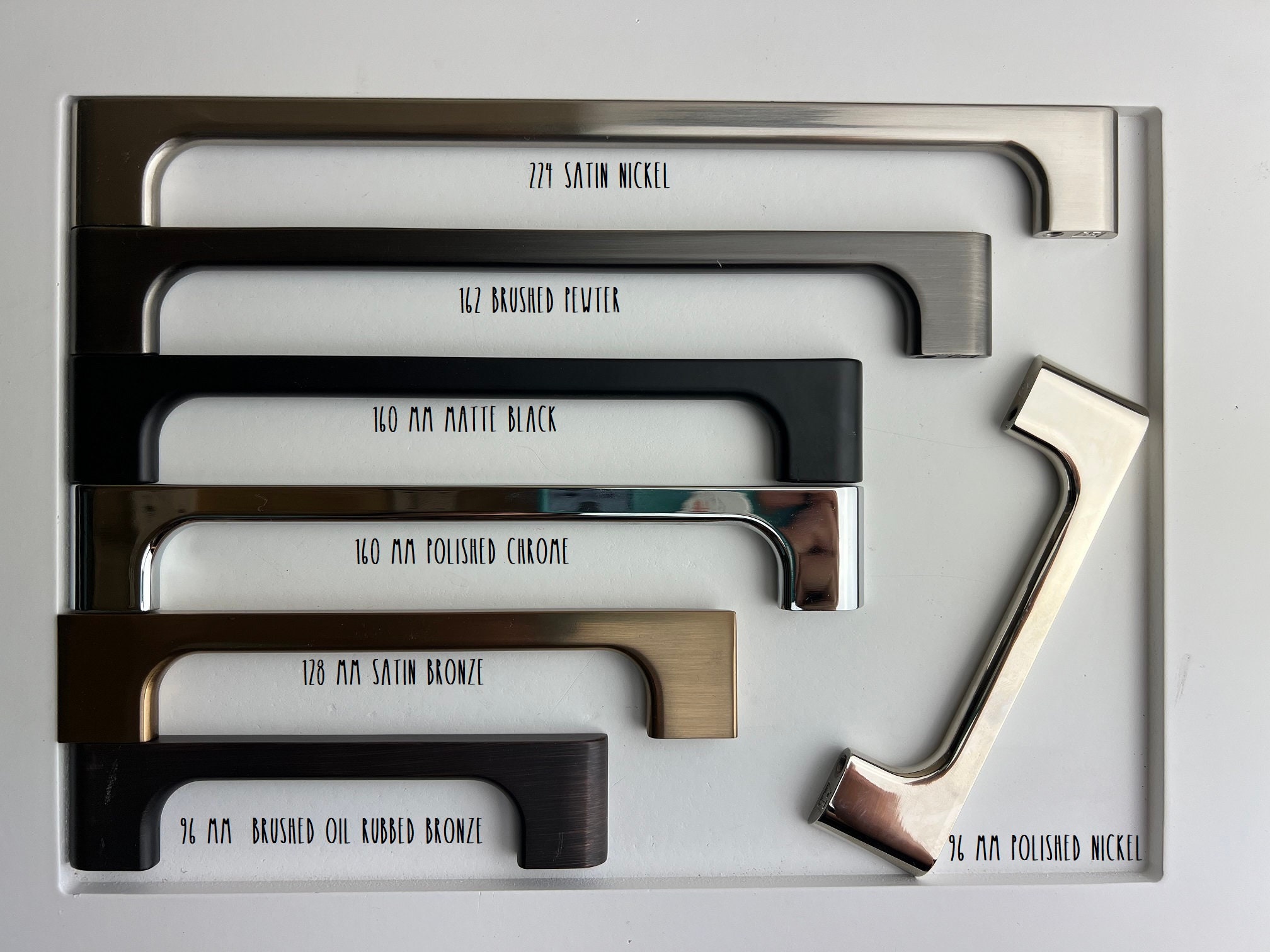 Home Refresh Hardware Pulls & Knobs Refresh Leyton Pulls 7 Finishes Furniture Cabinet Hardware ...