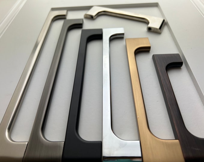 Hardware Pulls Refresh Asher Collection 6 Finishes 5 - Etsy