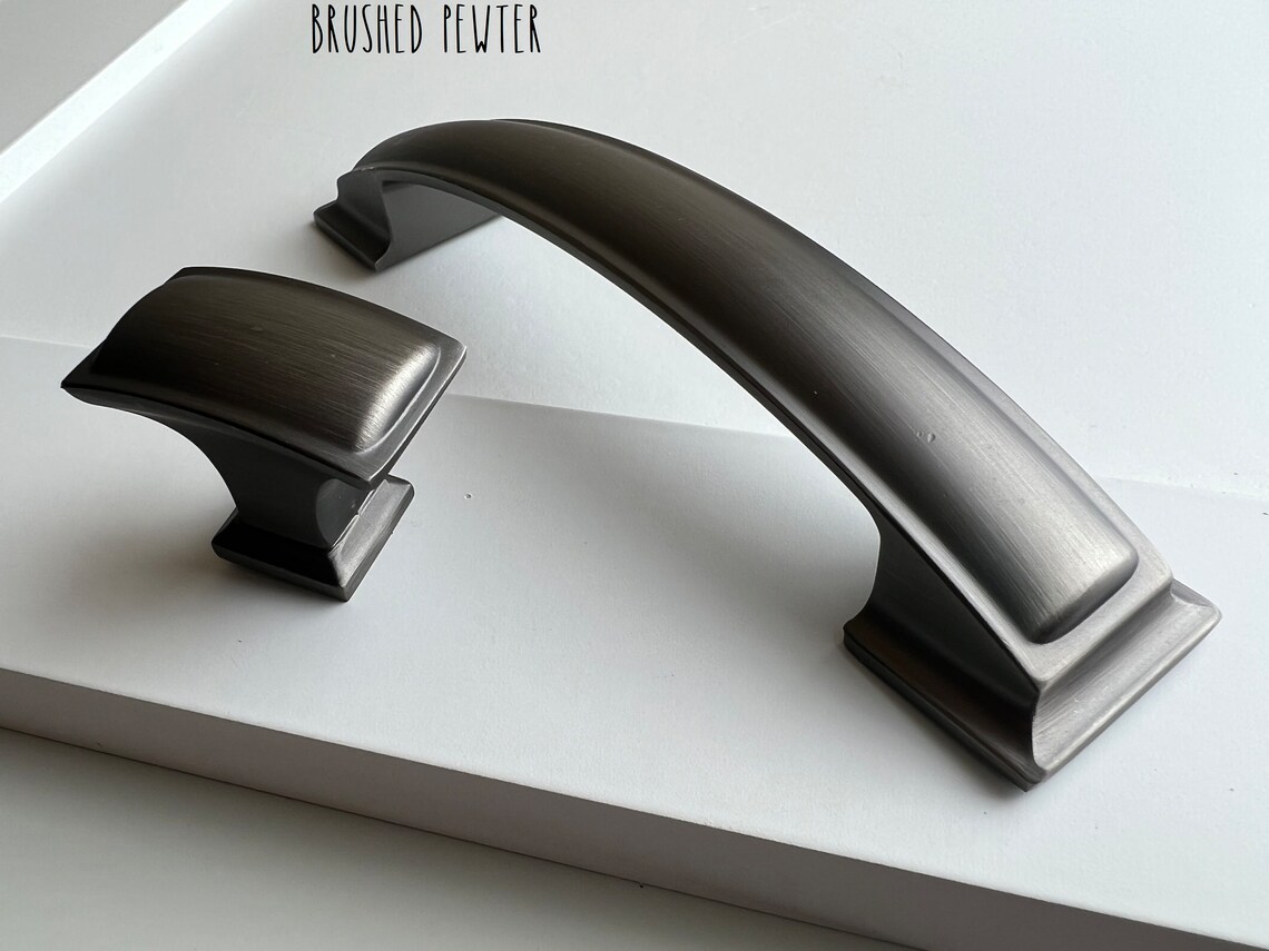 Annadale Cabinet Pulls & Knobs Cabinet Refresh Square Hardware 5 Finishes Furniture Hardware ...