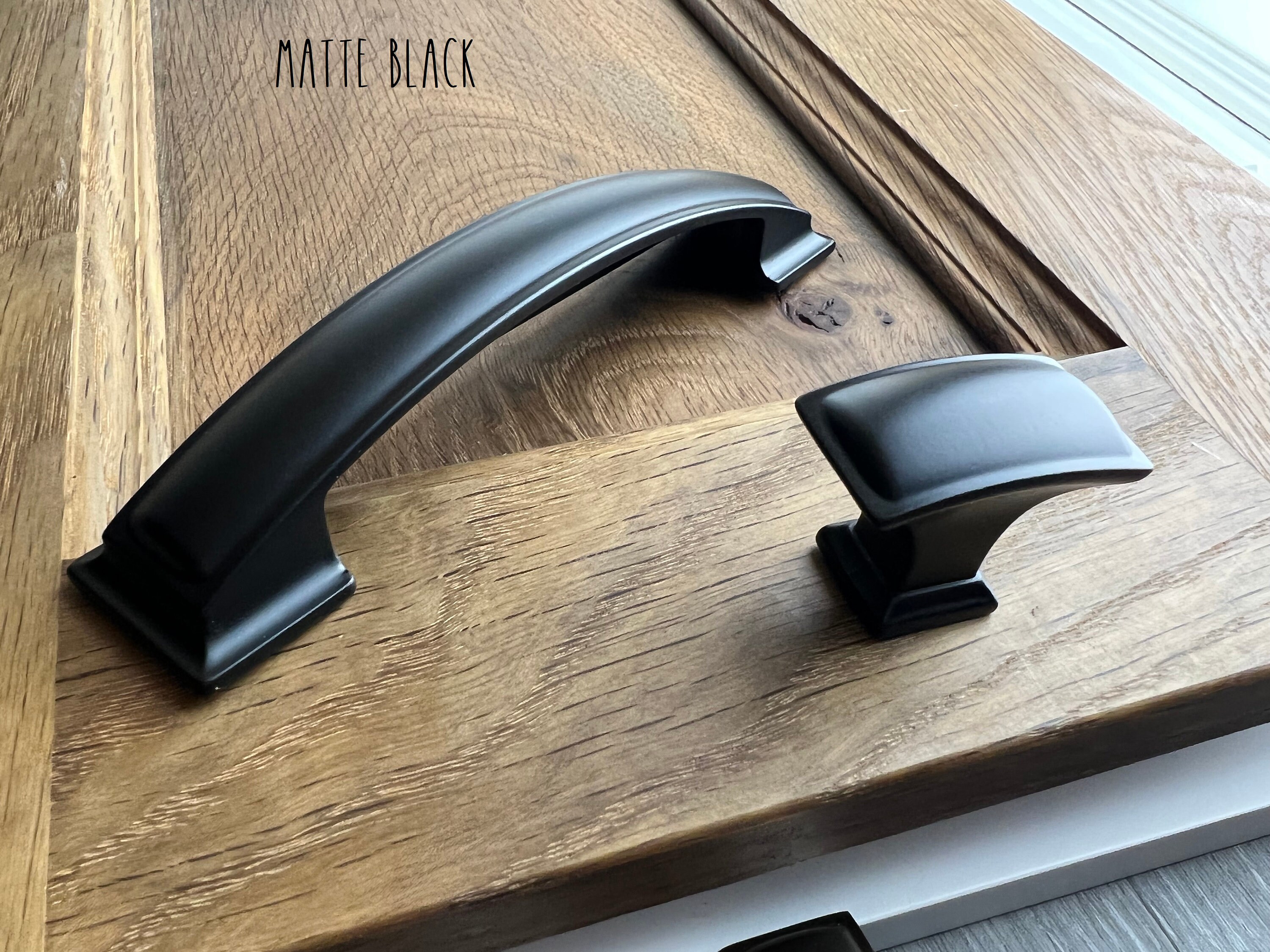 Annadale Cabinet Pulls & Knobs Cabinet Refresh Square Hardware 5 Finishes Furniture Hardware ...