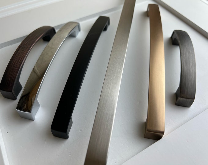 Hardware Pulls Refresh Asher Collection 6 Finishes 5 - Etsy