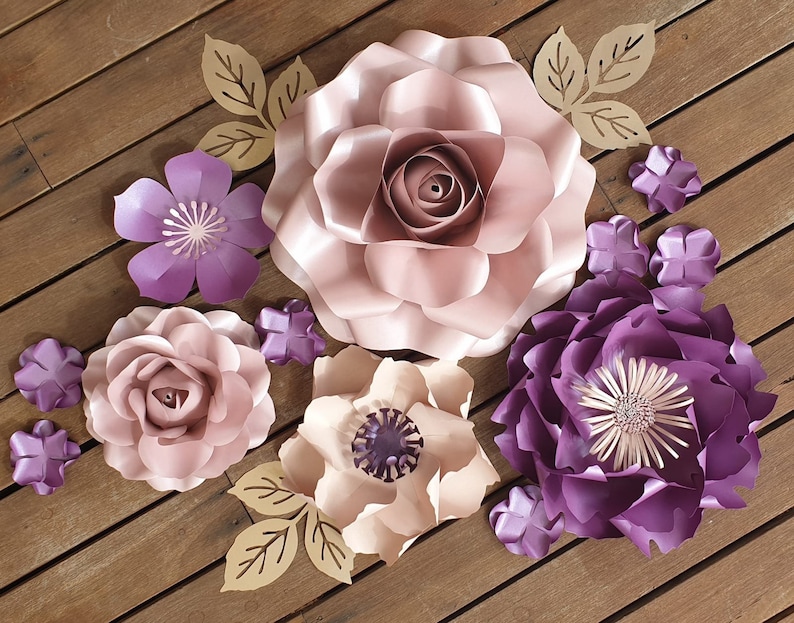 LILY LOVES LUKA Paper Flower Mini Backdrop/paper Flower - Etsy Australia
