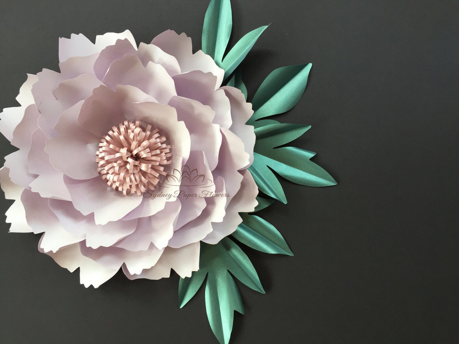PEONY Paper Flower LEAF Template Pdf Svg Pattern for Cameo and - Etsy