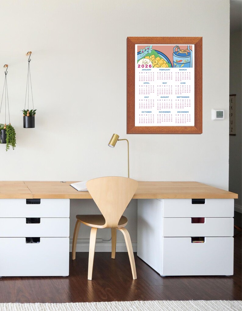 2026 Thai Mango Sticky Rice Calendar, Digital Download - Etsy
