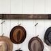 Hat Organizer Hat Wall Hanging Fedora Display Hat Rack Industrial Home ...
