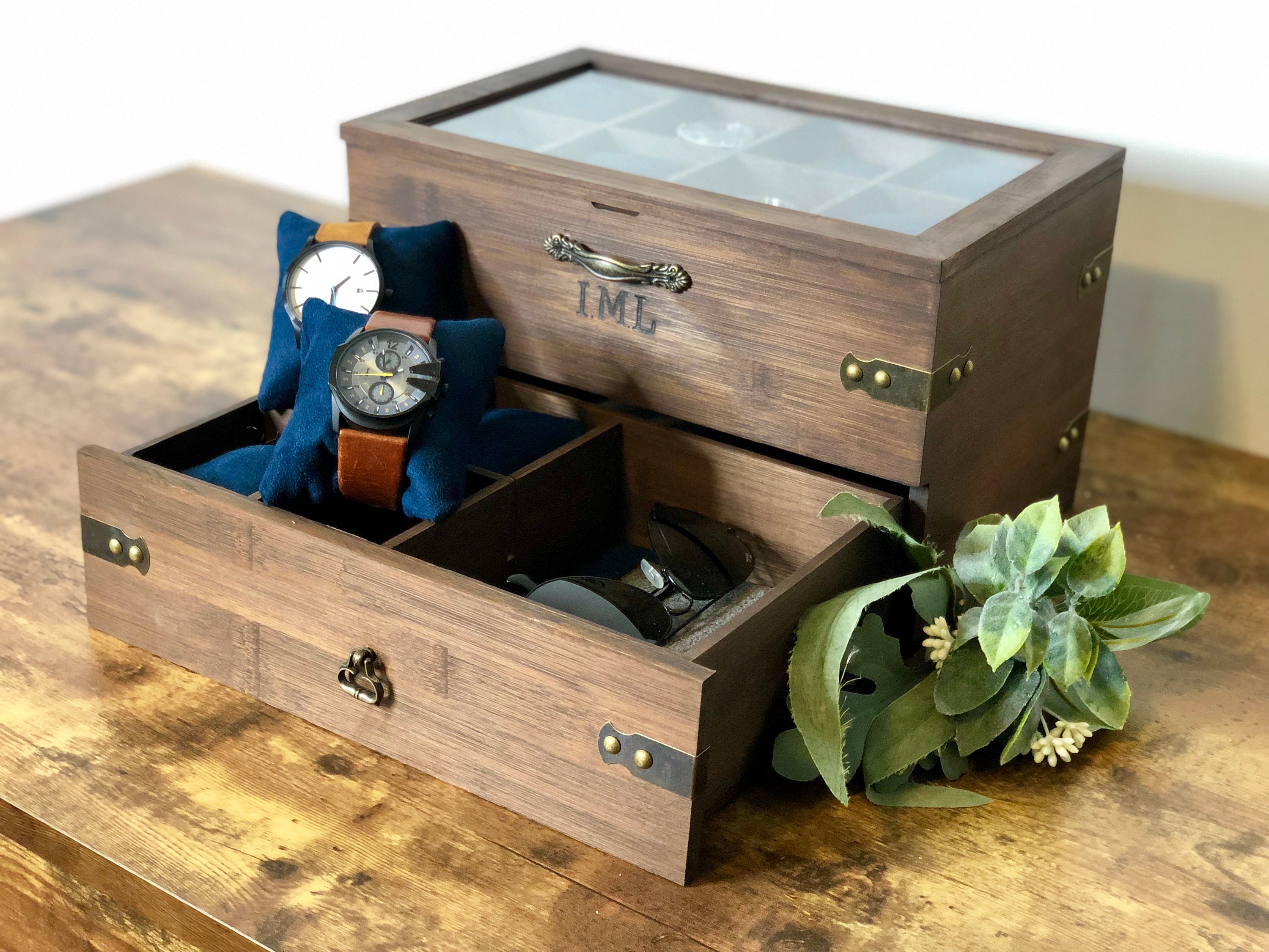 Industrial Brackets - ADD ON - Watch Box - Etsy
