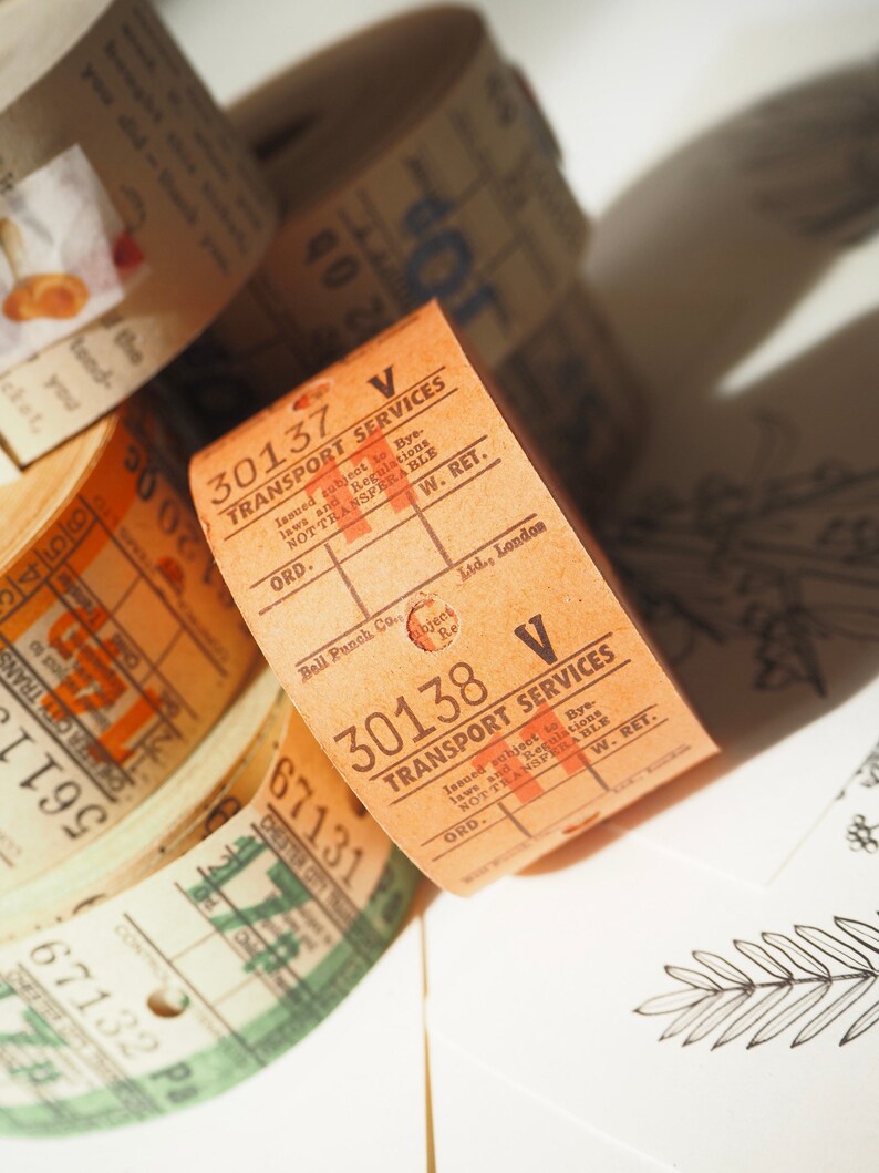 30 Pcs Random Mini Ticket Packets - Etsy