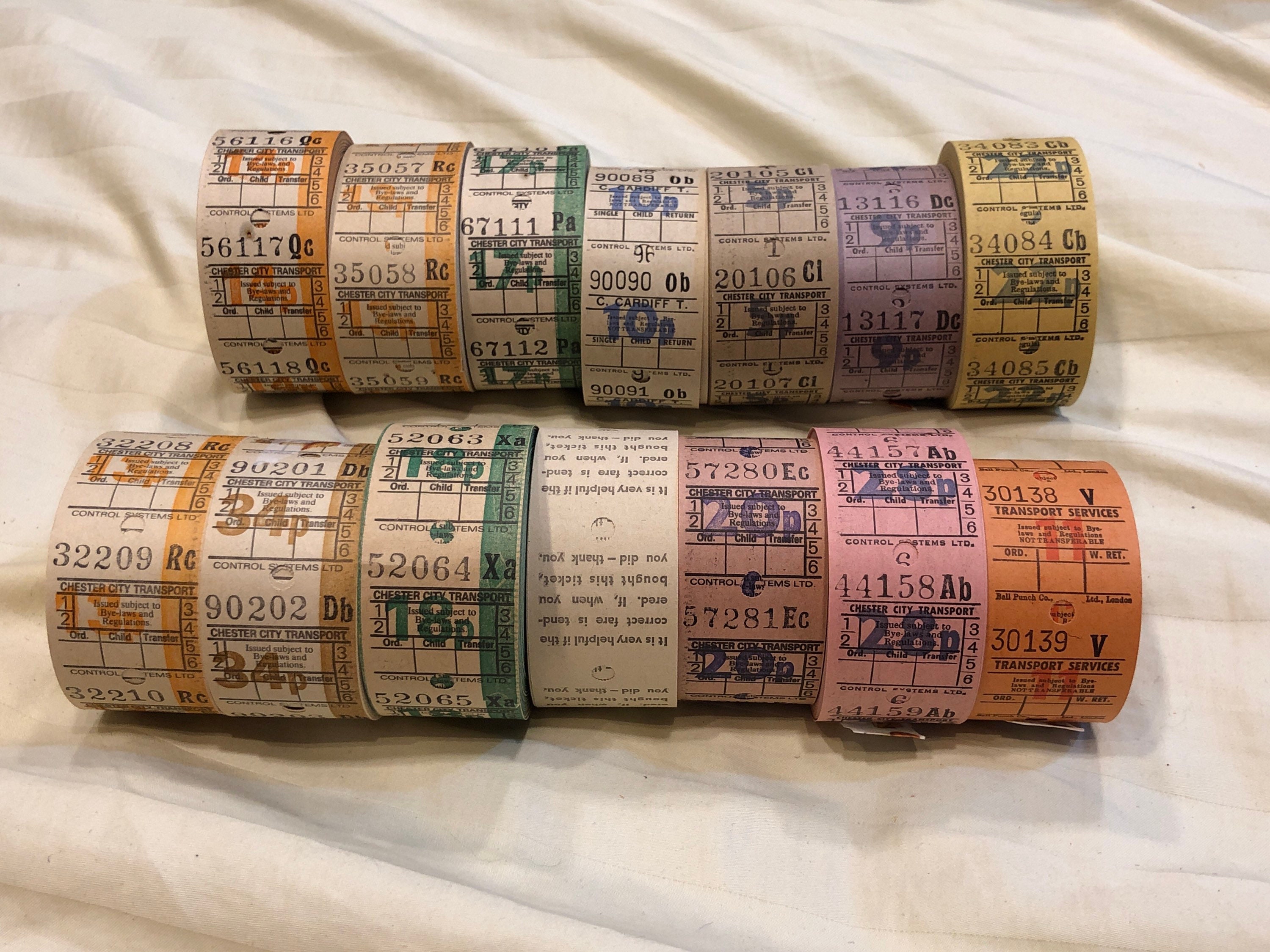 30 Pcs Random Mini Ticket Packets - Etsy