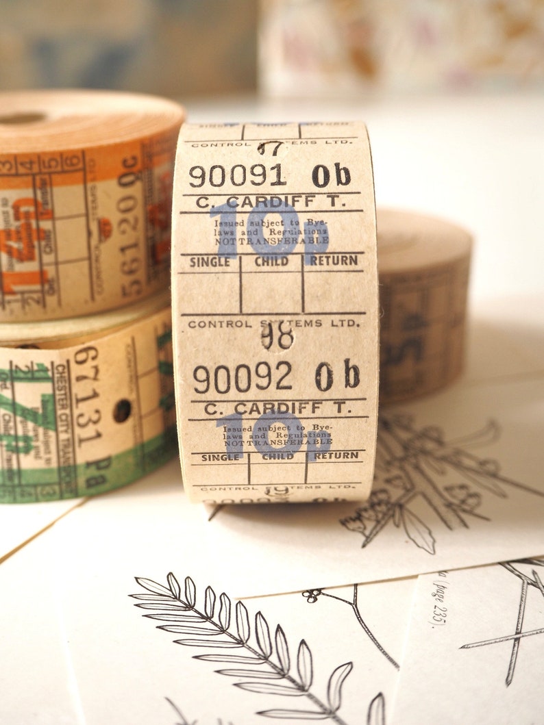 30 Pcs Random Mini Ticket Packets - Etsy