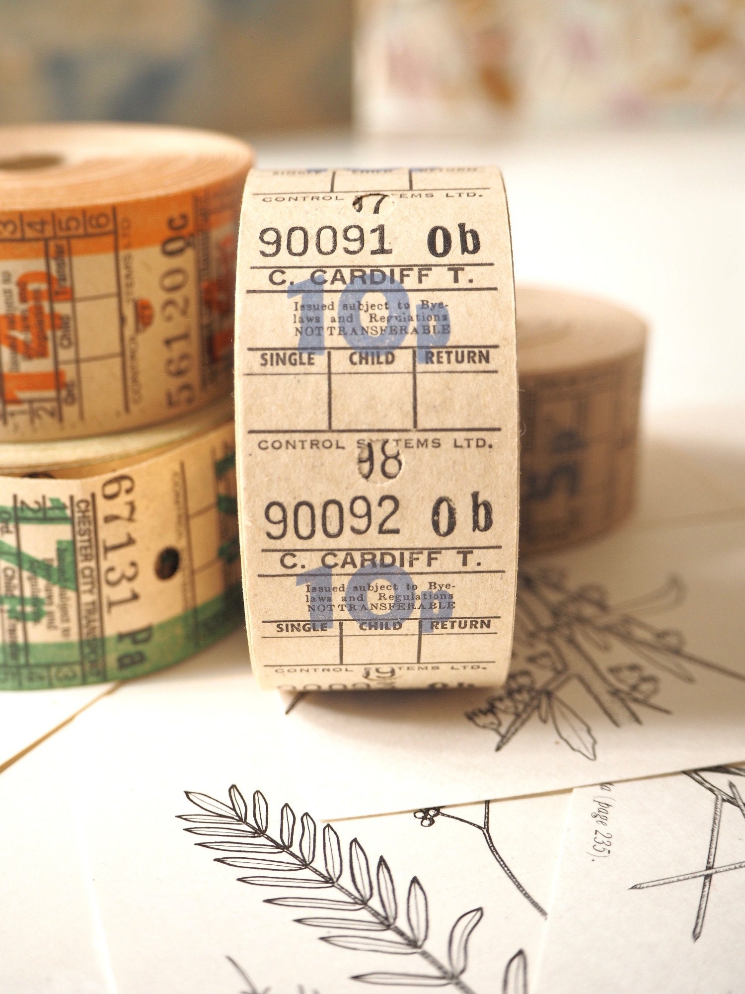 30 Pcs Random Mini Ticket Packets - Etsy