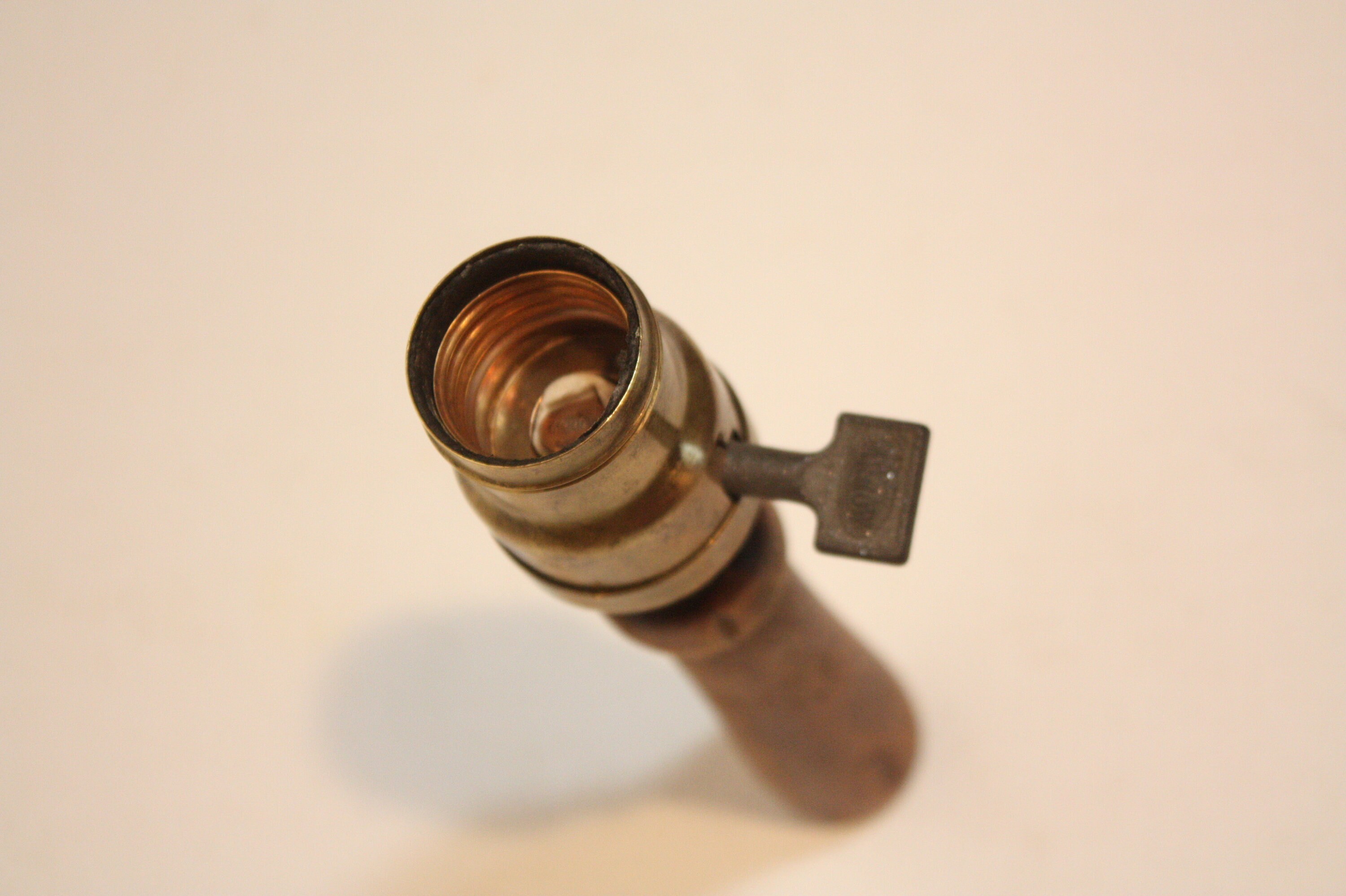 Vintage Bryant Paddle Switch Socket With Wood Handle - Etsy