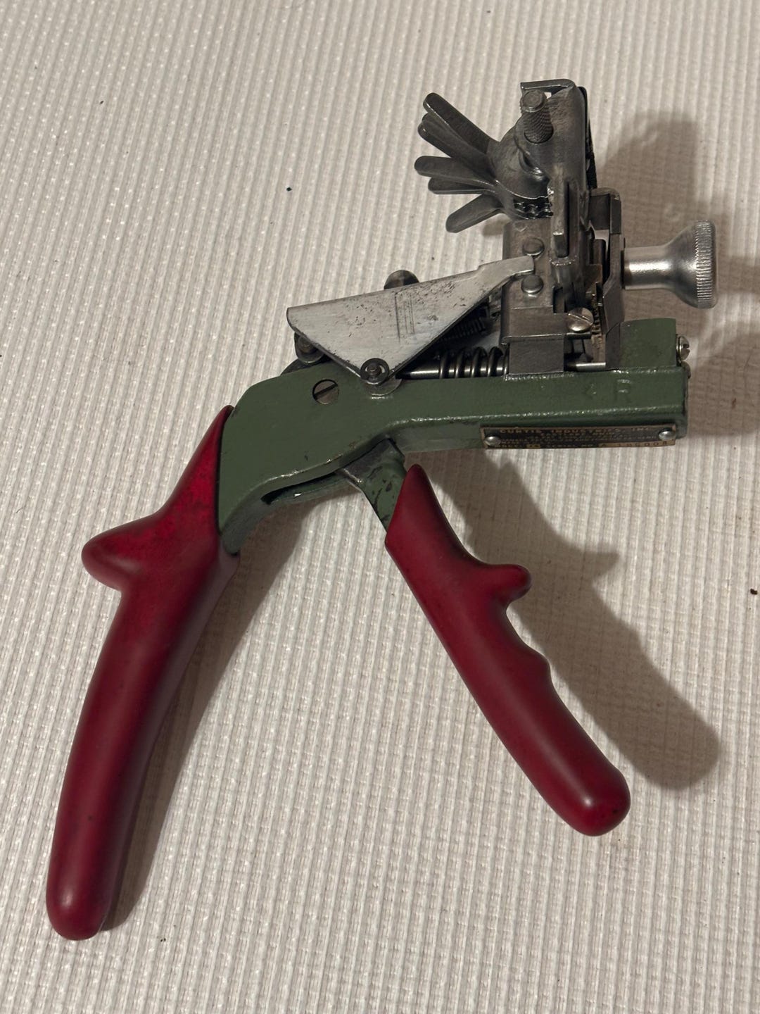 Vintage Curtis Handheld Key Cutter Model 15 - Etsy