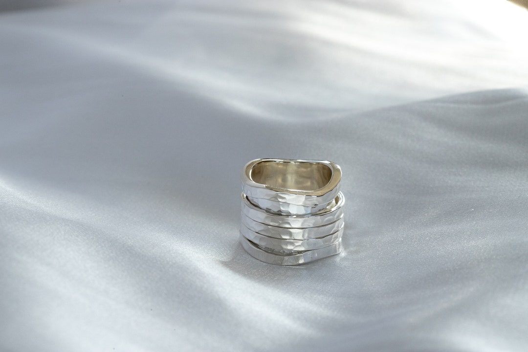 Spinning Ring, Fidget Ring, Quiet Rings, Peace Rings, Calm Rings Solid ...