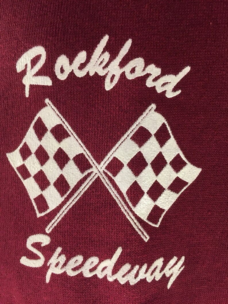 Vintage 50s 60s // Rockford Speedway // Illinois // XL - Etsy