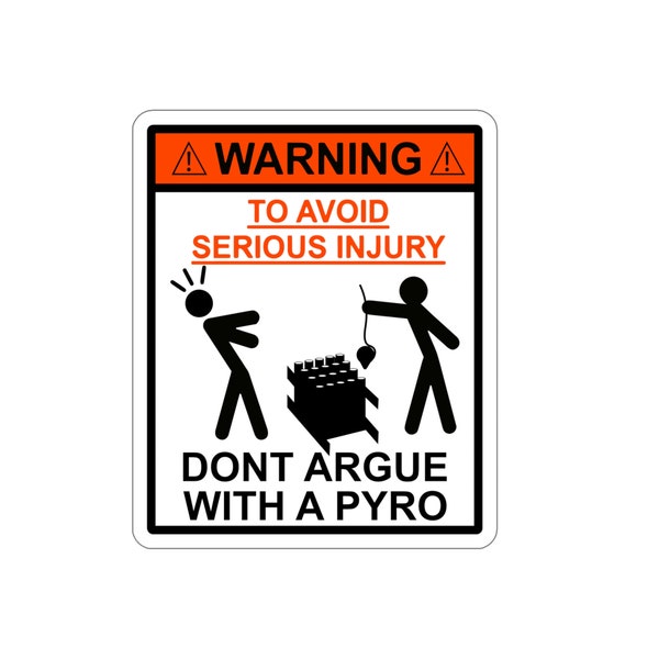 Pyro Stickers - Etsy