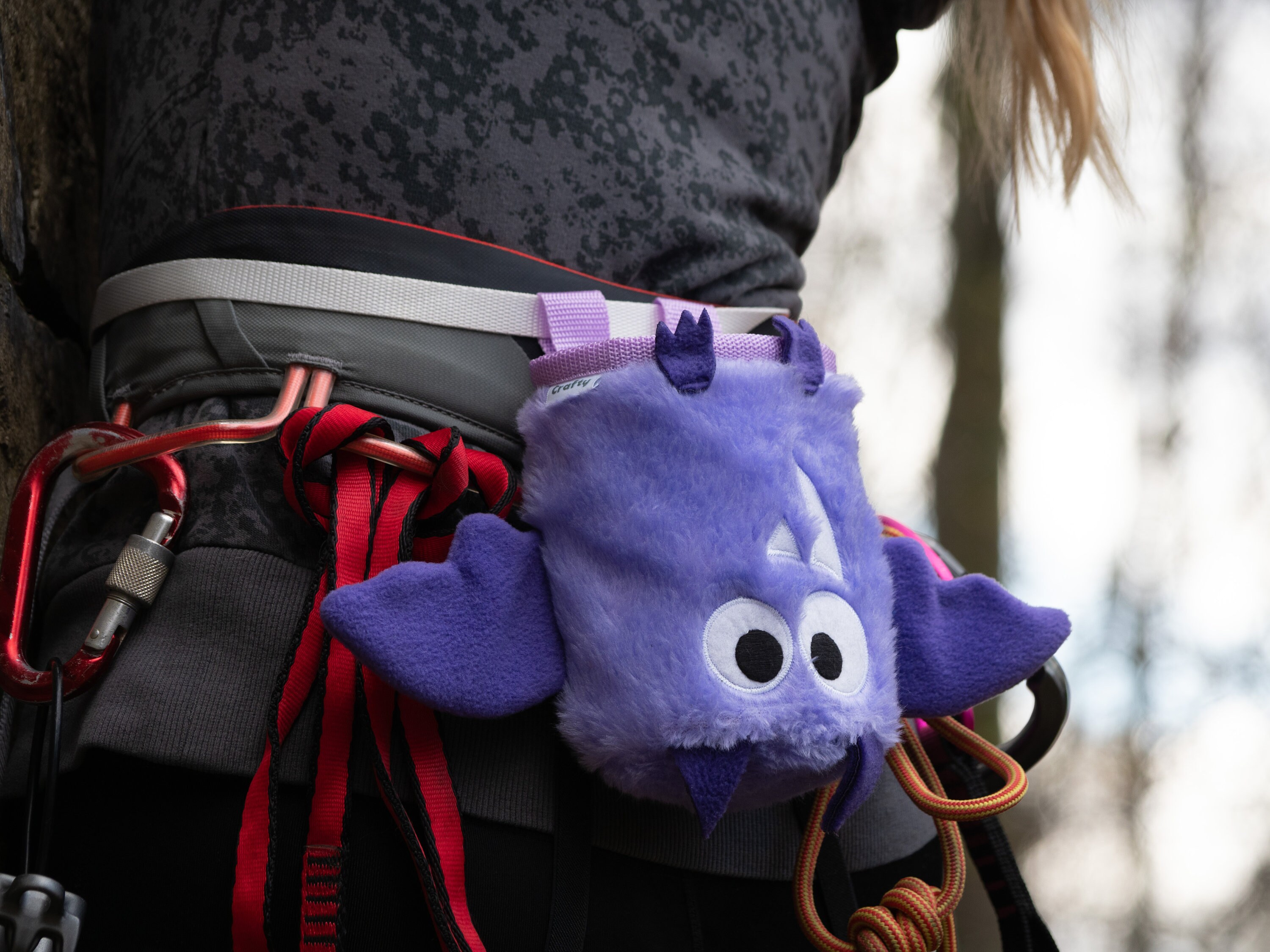 Violet Bat Chalk Bag | Etsy UK