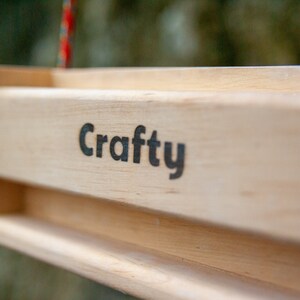 Crafty Hangboard, Portable Fingerboard for Home Training and Warm up ...