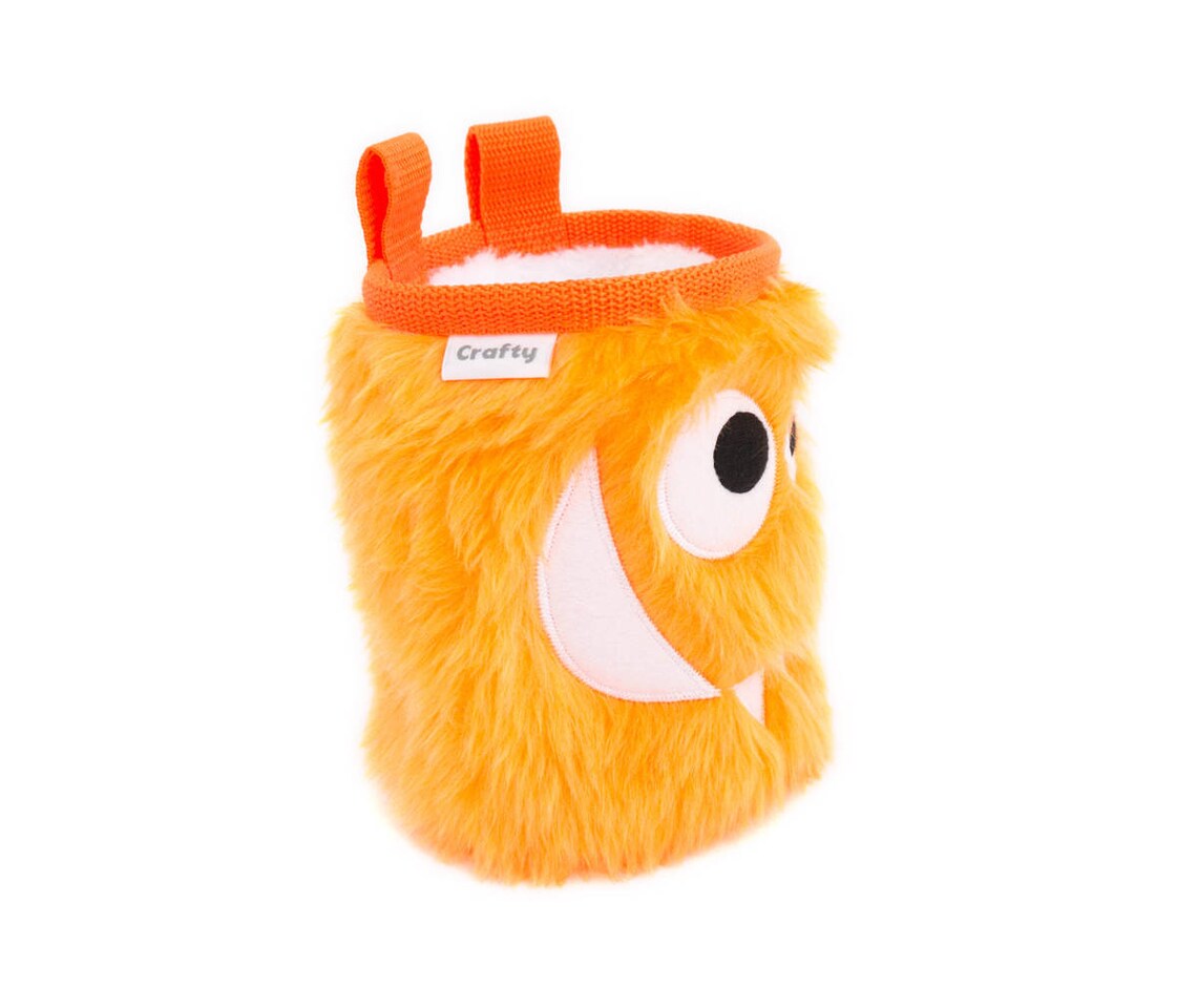 Tangerine Foodie Monster Chalk Bag Climbing Chalk Bag Bag - Etsy