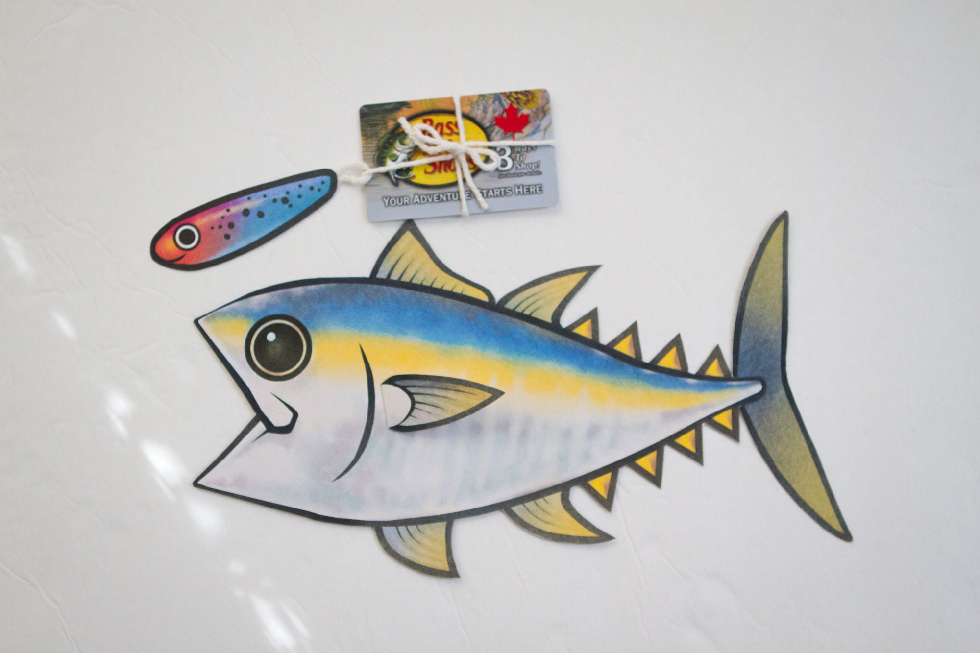 PRINTABLE : Yellowfin Tuna Gift Card Case - Etsy