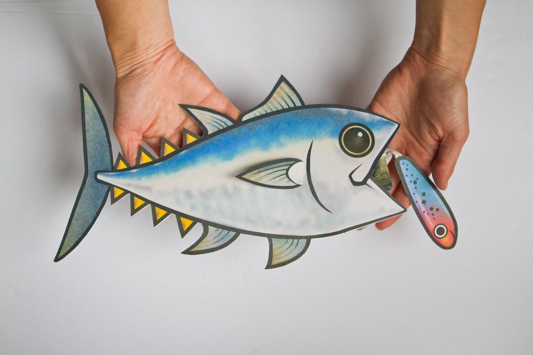 PRINTABLE : Bluefin Tuna Gift Card Case - Etsy