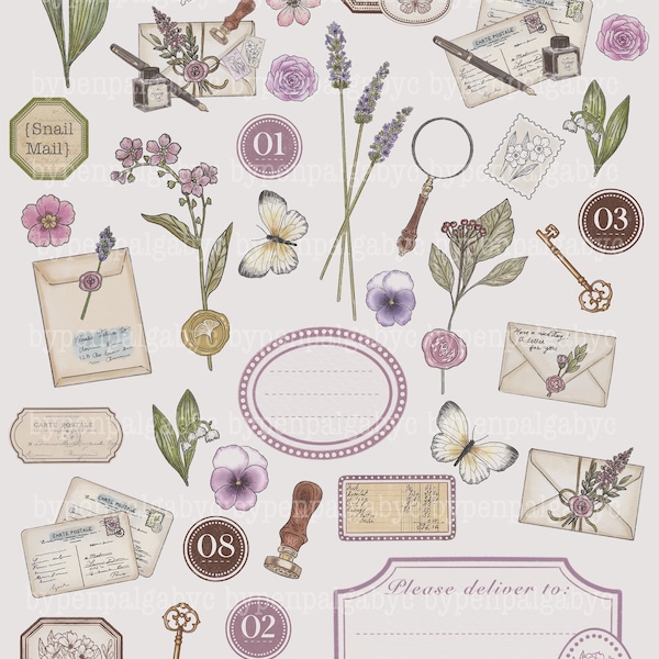 Spring Printable Stationery - Etsy