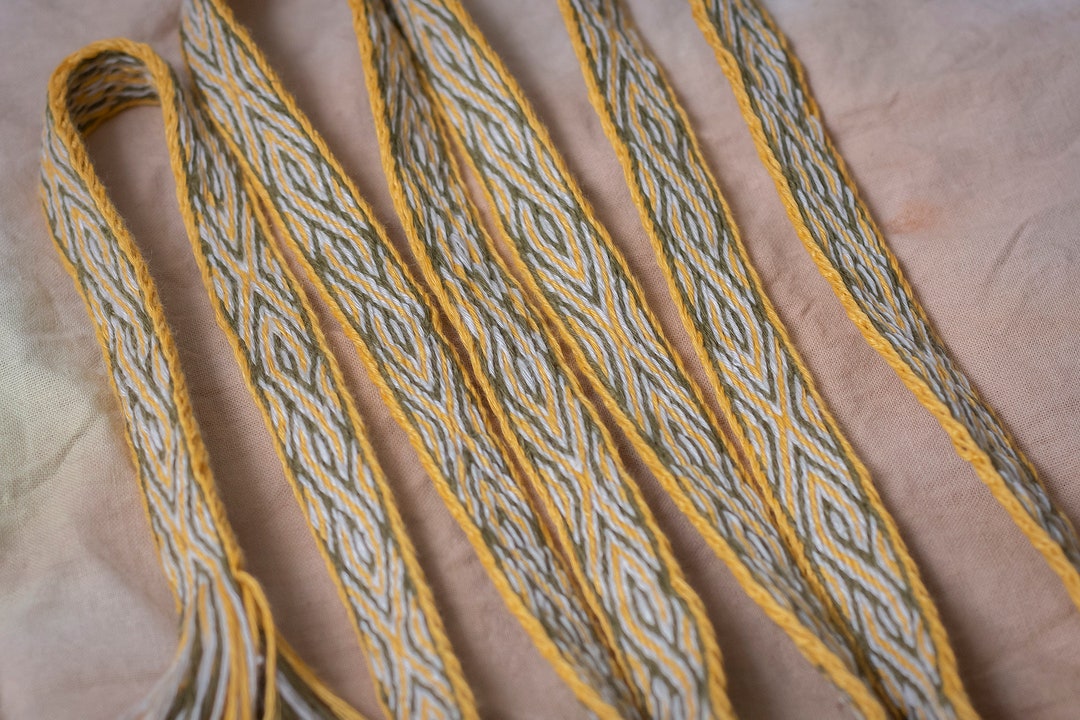 Linen Tablet Weaving Trim - Etsy