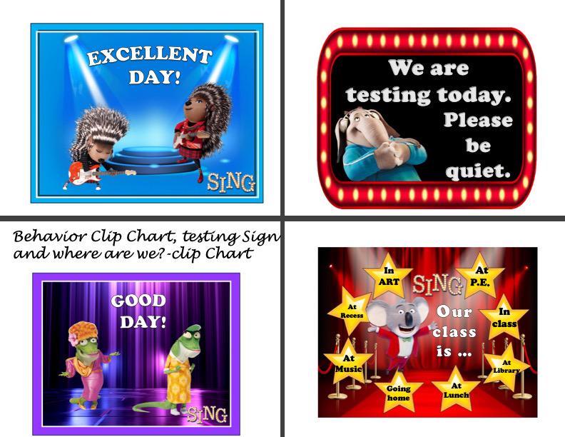 Sing Classroom Decoration Editable Set-156 Pages! Now Editable in Canva ...