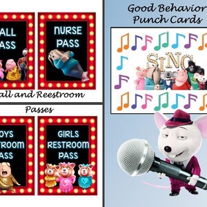Sing Classroom Decoration Editable Set-156 Pages! Now Editable in Canva ...
