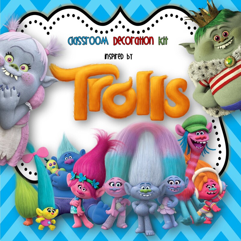 Trolls Poster - Etsy