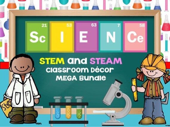 Science Classroom Decorations Over 350 Pages-editable Bundle - Etsy