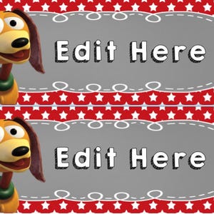 Toy Story Classroom Decorations Editable - Etsy