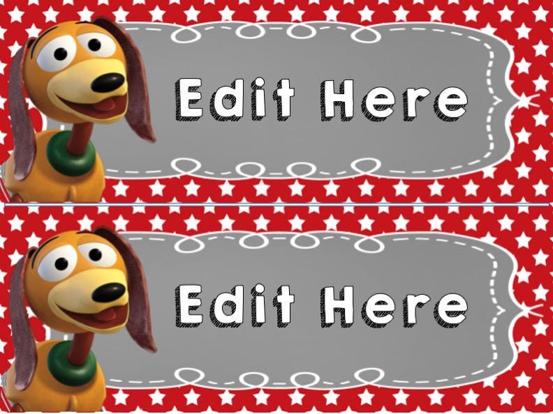 Toy Story Classroom Decorations Editable - Etsy UK