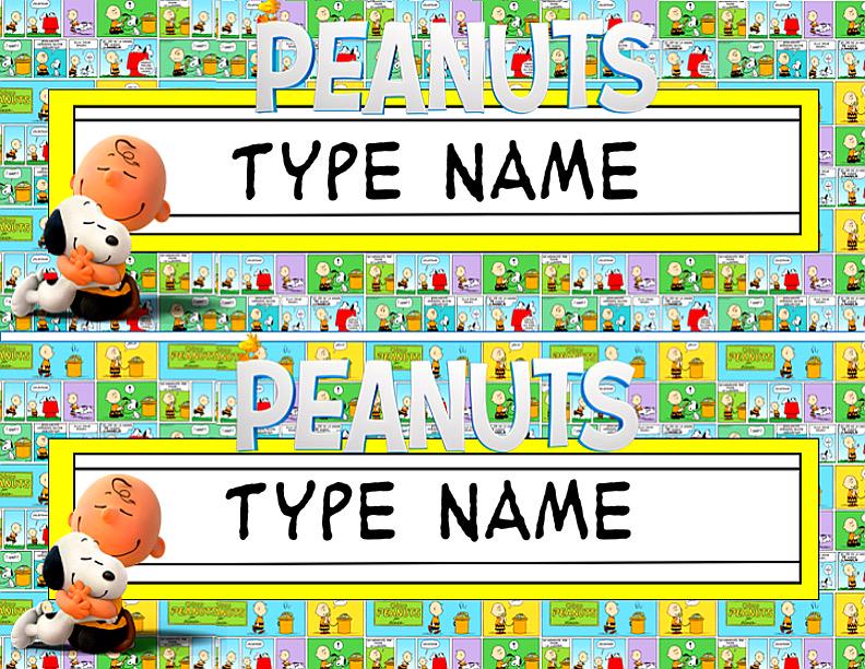 Customizable, Colorful Classroom Decor With Peanuts Inspired Classroom ...
