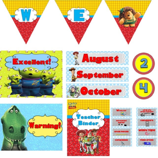 Toy Story Classroom Decorations - Etsy