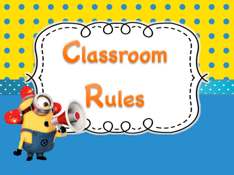 Minion Classroom Decorations MEGA Bundle-editable! - Etsy