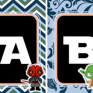 Star Wars Classroom Decoration MEGA Bundle Set-262 Pages-editable! - Etsy