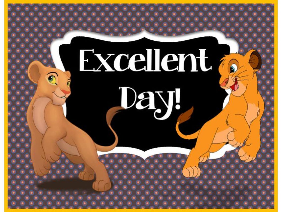 Editable Classroom Decor Bundle Elementary, Lion King Theme, Classroom ...