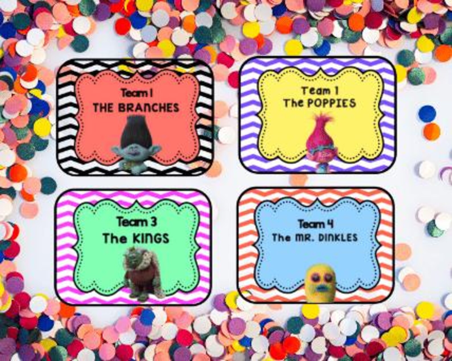 Trolls Classroom Decor Mega-bundle-editable-over 250 Pages! - Etsy