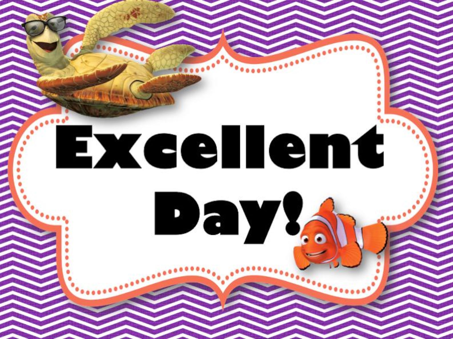Finding Nemo and Dory Classroom Decoration Set-editable! - Etsy