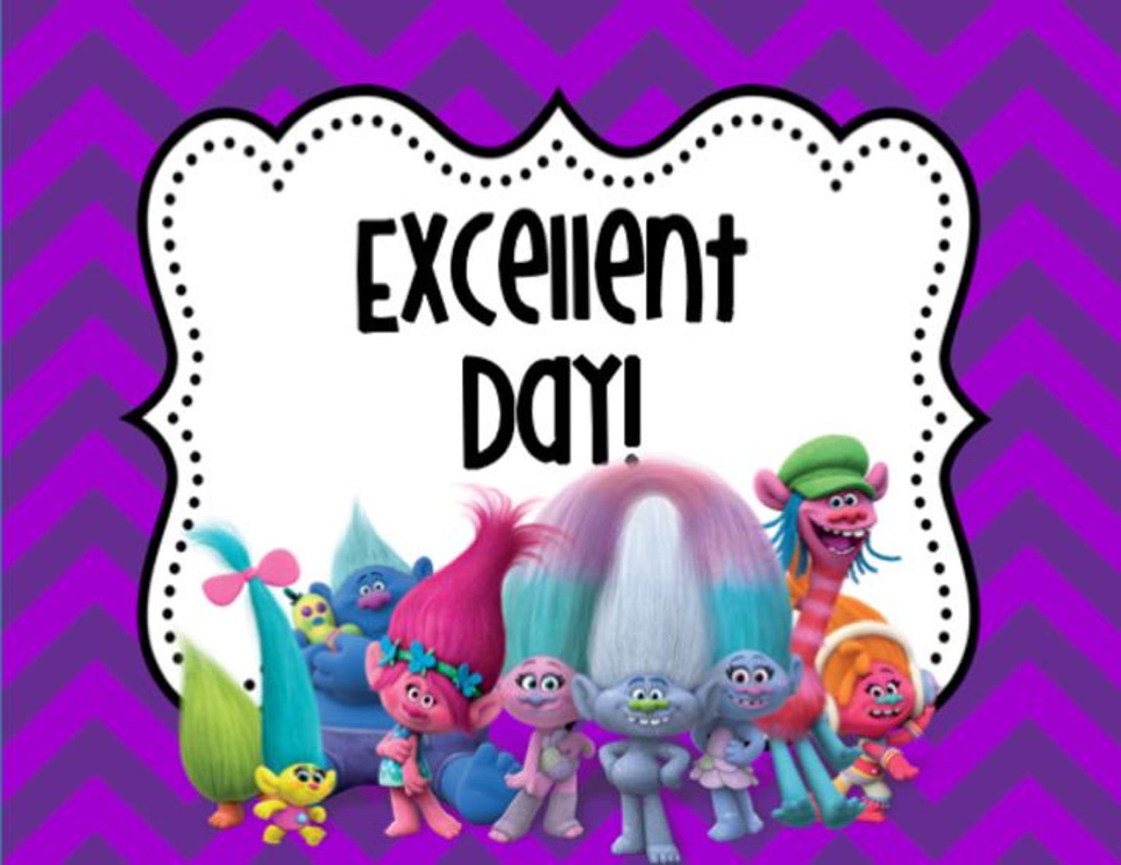 Trolls Classroom Decor Mega-bundle-editable-over 250 Pages! - Etsy