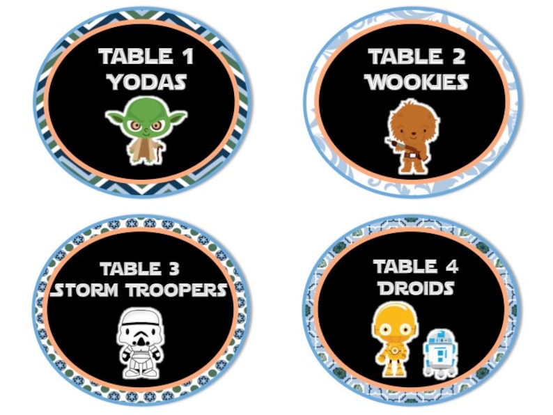 Star Wars Classroom Decoration MEGA Bundle Set-262 Pages-editable! - Etsy