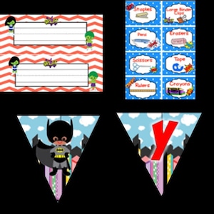 Super Hero Classroom Decorations Editable-mega Bundle! - Etsy