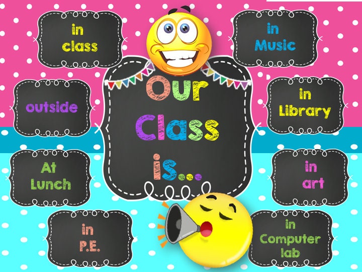 Emoji Classroom Decorations MEGA Bundle Editable! 320 Pages - Etsy